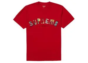 Supreme City Arc Tee Shirt - Red