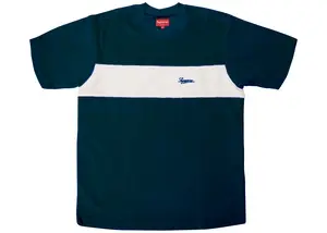 Supreme Chest Stripe Terry Top - Dark Teal
