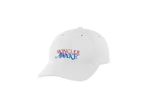 AWAKE Ny X Moncler Logo Baseball Cap - White