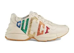 Gucci Rhyton Glitter Sneakers