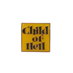 Supreme Child Of Hell Pin - Silver