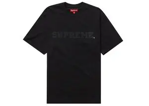 Supreme Collegiate Short Sleeve Top - Black