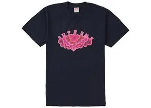Supreme Cloud Tee Shirt - Navy Blue