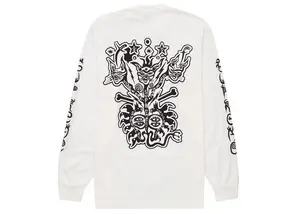 Supreme Clayton Patterson Long Sleeve Tee Shirt - White
