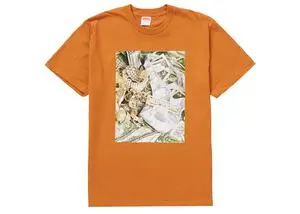 Supreme Bling Tee Shirt Burnt Orange