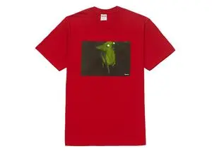 Supreme Chris Cunningham Chihuahua Tee Shirt - Red