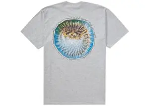 Supreme Blowfish Tee Shirt - Ash Grey