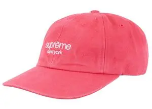 Supreme Classic Logo 6-panel Cap - Pink