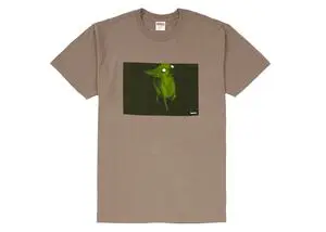 Supreme Chris Cunningham Chihuahua Tee Shirt Taupe