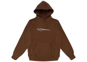 Supreme Classic Script Hooded Sweatshirt