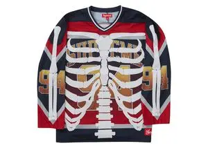 Supreme Bones Hockey Jersey - Multicolor