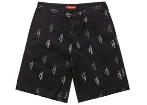Supreme Logo Shorts For Men