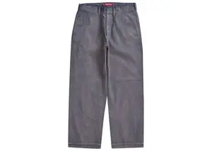 Supreme Chino Pant - Washed Navy Blue