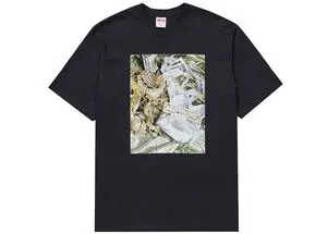 Supreme Bling Tee Shirt - Navy Blue