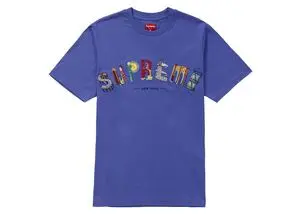 Supreme City Arc Tee Shirt Dusty Purple