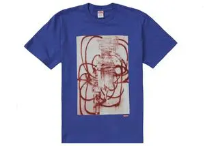 Supreme Christopher Wool 2001 Tee Shirt - Royal