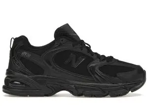 NEW BALANCE 530 Triple Leatherin Sneakers - Black