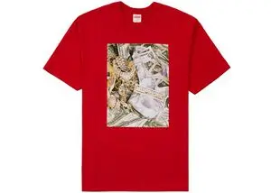 Supreme Bling Tee Shirt - Red