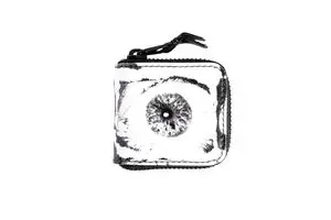 Supreme Comme Des Garcons Shirt Small Eyes Coin Pouch - White