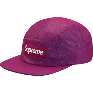 Supreme Bonded Mesh Camp Cap - Magenta