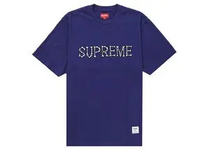 Supreme Bones Short Sleeve Top - Dark Royal