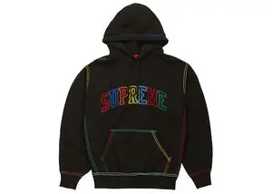 Supreme Big Stitch Hooded Sweatshirt