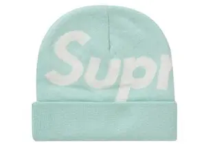 Supreme Logo Beanie - Turquoise