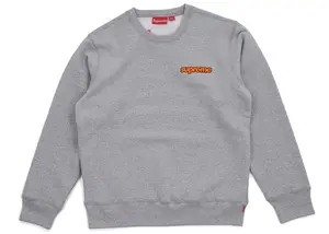 Supreme Connect Crewneck Sweatshirt - Heather Grey
