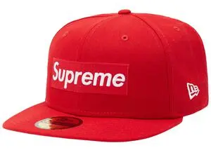 Supreme Champions Box Logo New Era Cap - Red