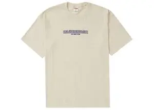 Supreme Connected Tee Shirt - Natural