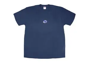 Supreme Bottle Cap Tee Shirt - Navy Blue