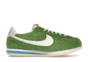 Nike Cortez Vintage Suede Sneakers - Chlorophyll/sail/light Photo Blue