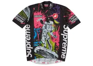 Supreme Castelli Silver Surfer Cycling Jersey - Multicolor
