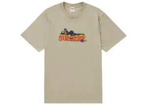 Supreme Catwoman Tee Shirt - Stone