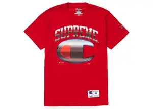 Supreme Champion Chrome Short Sleeve Top - Red