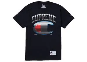 Supreme Champion Chrome Short Sleeve Top - Navy Blue