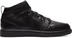 JORDAN 1 Mid Sneakers - Black