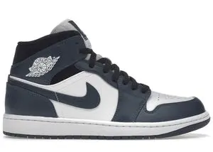 JORDAN Jordan 1 Mid Sneakers Armory Navy Blue/white/black