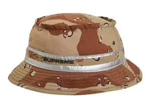 Supreme Contrast Stitch Crusher Hat - Chocolate Chip Camo