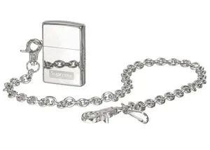 Supreme Chain Zippo - Silver