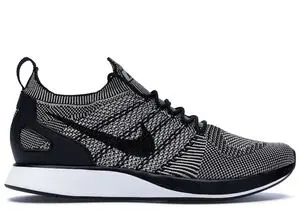 Nike Mariah Flyknit Racer Sneakers - Pale Grey/black/solar