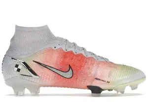 Nike Mercurial Dream Speed Superfly 8 Elite FG Pure Platinum/bright Mango/metallic Silver