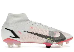 Nike Mercurial Superfly 8 Elite FG White/bright Crimson/pink Blast