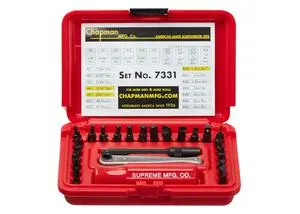 Supreme Chapman Screwdriver Set - Red