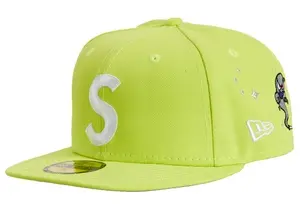 Supreme Characters S Logo New Era Cap - Neon Green