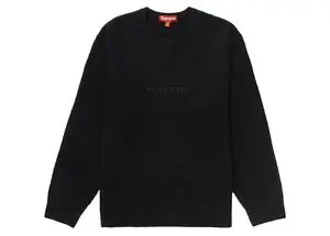 Supreme Pilled Sweater - Black
