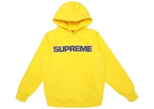 Supreme Perforated Leather Hooded Sweatshirt