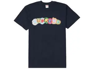 Supreme Pillows Tee Shirt - Navy Blue