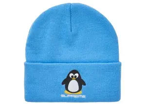 Supreme Penguin Beanie Bright Blue