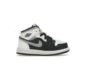 JORDAN Jordan 1 Mid Sneakers Black/medium Grey/white